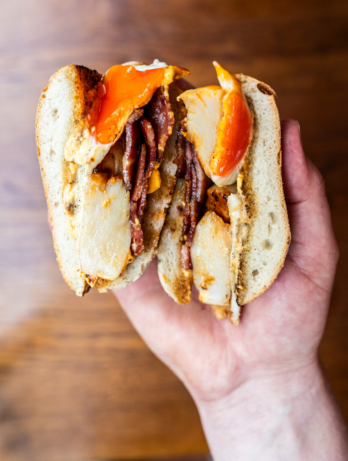 Scallop Bacon Bap - Fallow